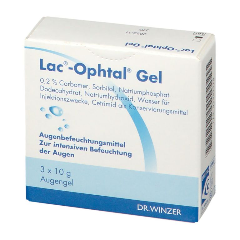 Lac®-Ophtal® Gel 3x10 g - Shop Apotheke