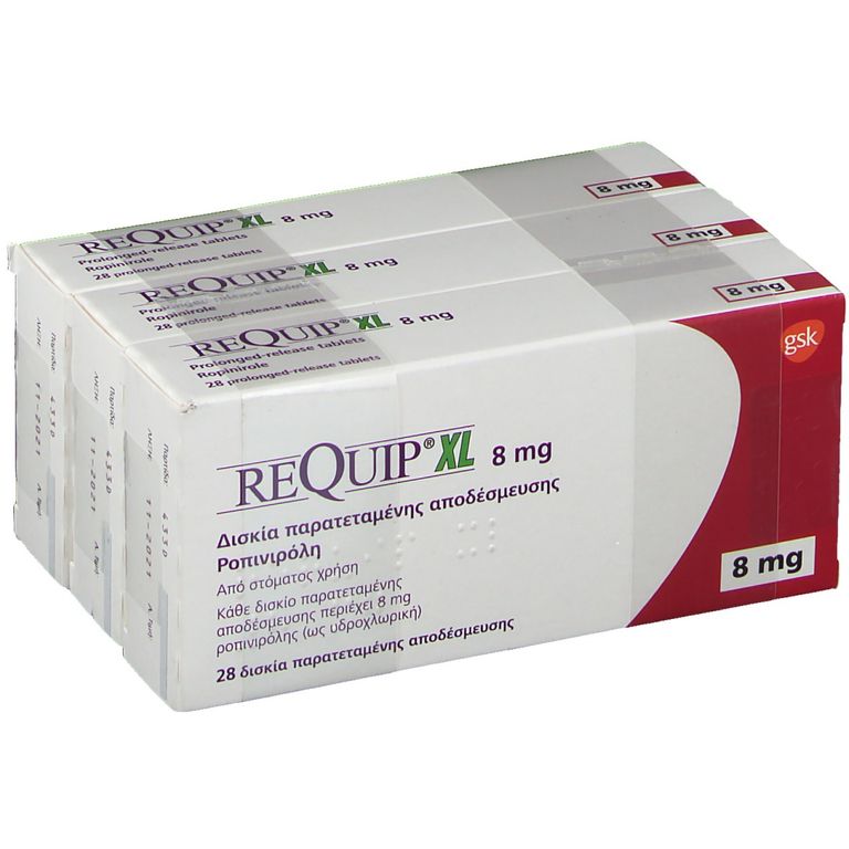 REQUIP® XL 8 mg 84 St mit dem E-Rezept kaufen - Shop Apotheke
