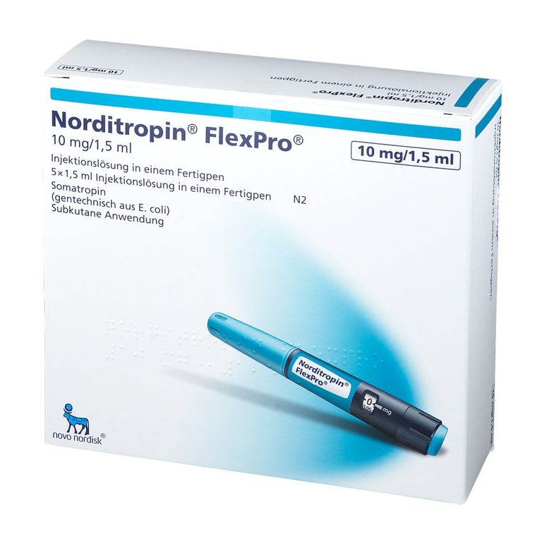 Norditropin® FlexPro® 10 mg/1,5 ml 5x1,5 ml mit dem E-Rezept kaufen - Shop Apotheke