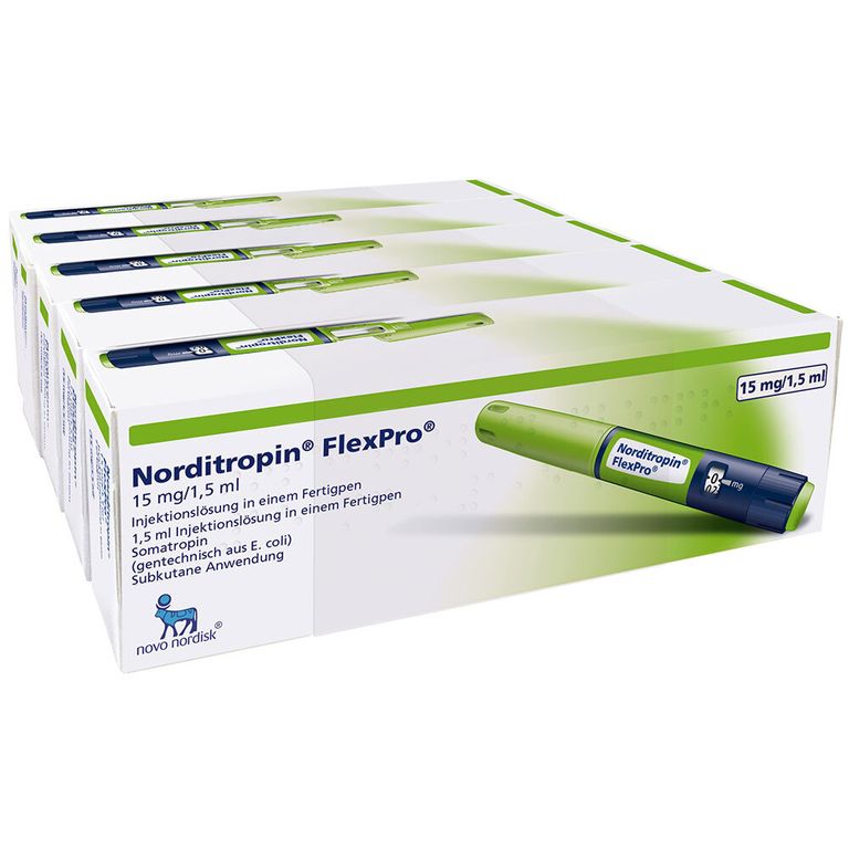 Norditropin® FlexPro® 15 mg/1,5 ml 5x1,5 ml mit dem E-Rezept kaufen - Shop Apotheke