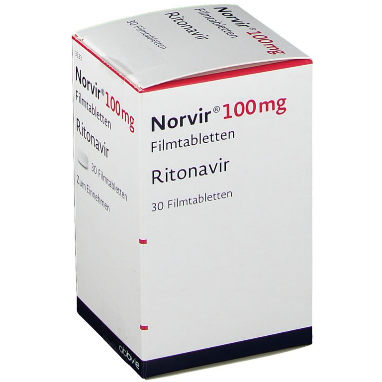 Norvir® 100Mg 30 St mit dem E-Rezept kaufen - Shop Apotheke