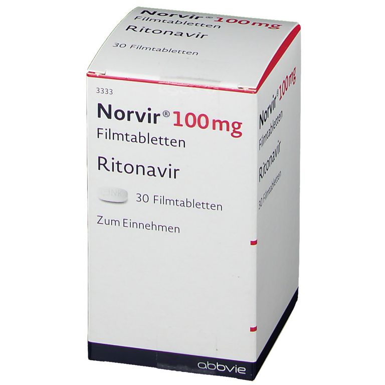 Norvir® 100Mg 30 St mit dem E-Rezept kaufen - Shop Apotheke