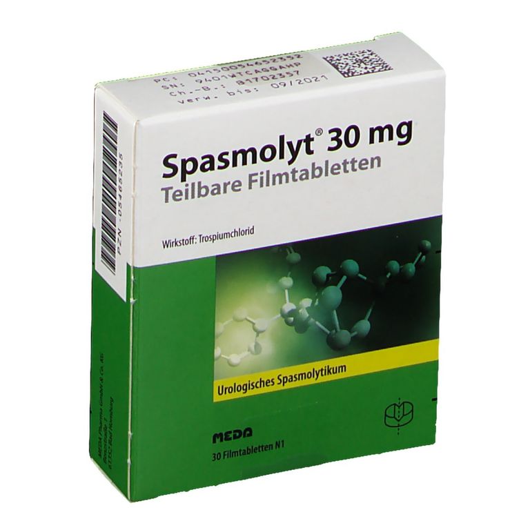 Spasmolyt® 30 mg 30 St mit dem E-Rezept kaufen - Shop Apotheke