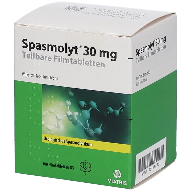 Spasmolyt® 30 mg 100 St mit dem E-Rezept kaufen - Shop Apotheke