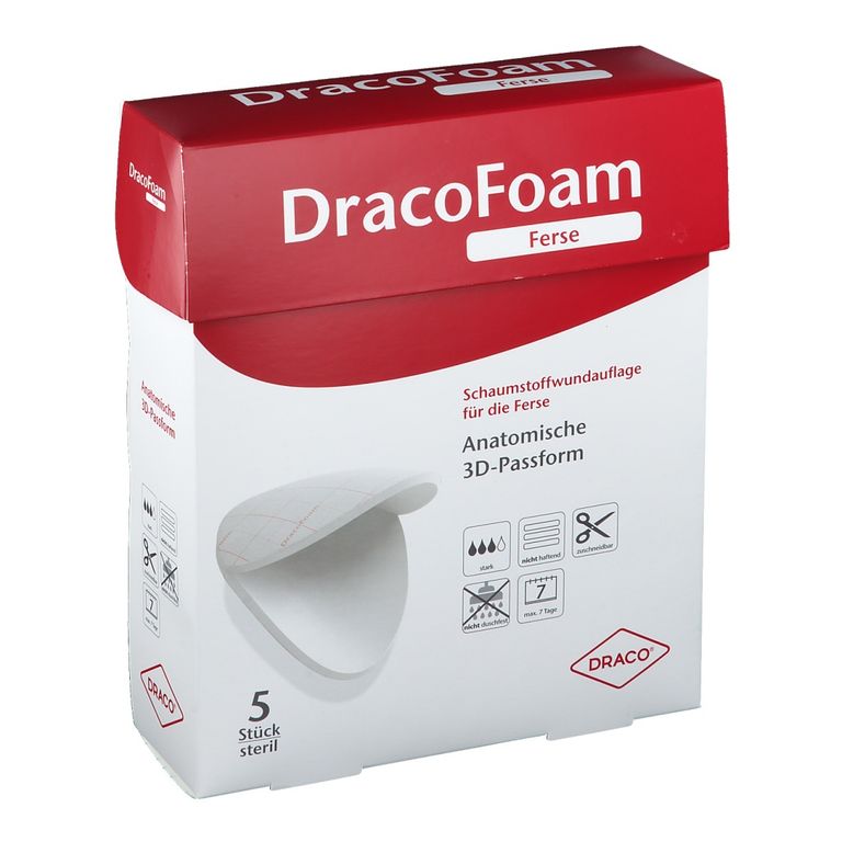 DracoFoam Ferse 5 St - Shop Apotheke