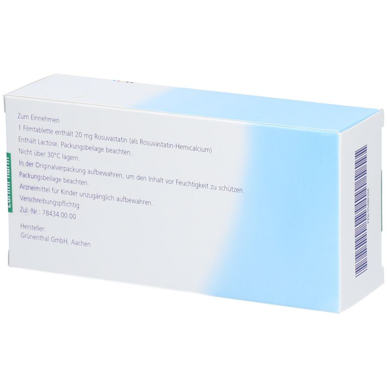 Crestor 20 mg 100 St mit dem E-Rezept kaufen - Shop Apotheke