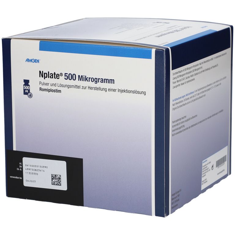 Nplate® 500 µg 4 St mit dem E-Rezept kaufen - Shop Apotheke