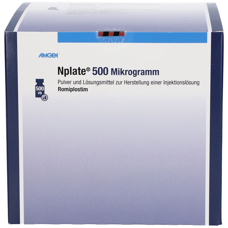 Nplate® 500 µg 4 St mit dem E-Rezept kaufen - Shop Apotheke