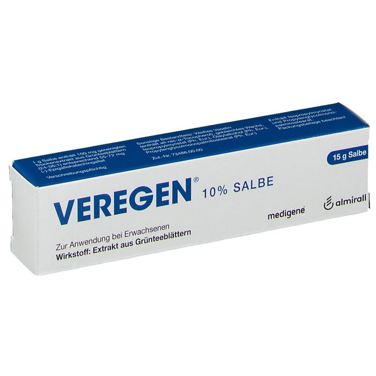 Veregen 10% Salbe 15 g mit dem E-Rezept kaufen - Shop Apotheke
