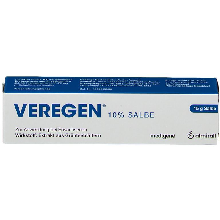 Veregen 10% Salbe 15 g mit dem E-Rezept kaufen - Shop Apotheke