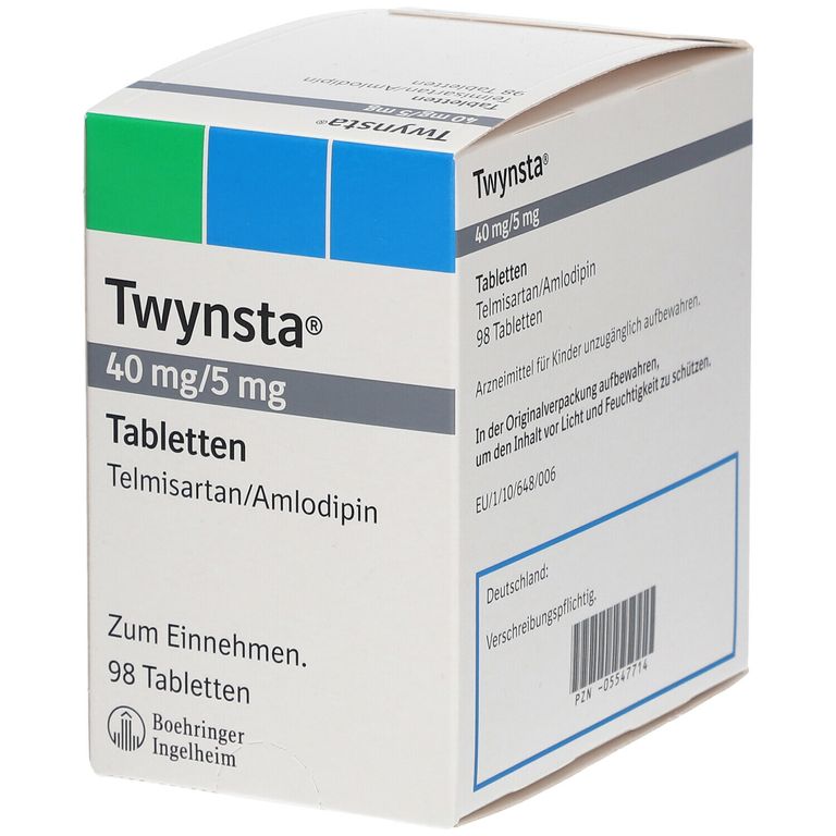 Twynsta® 40 mg/5 mg 98 St mit dem E-Rezept kaufen - Shop Apotheke