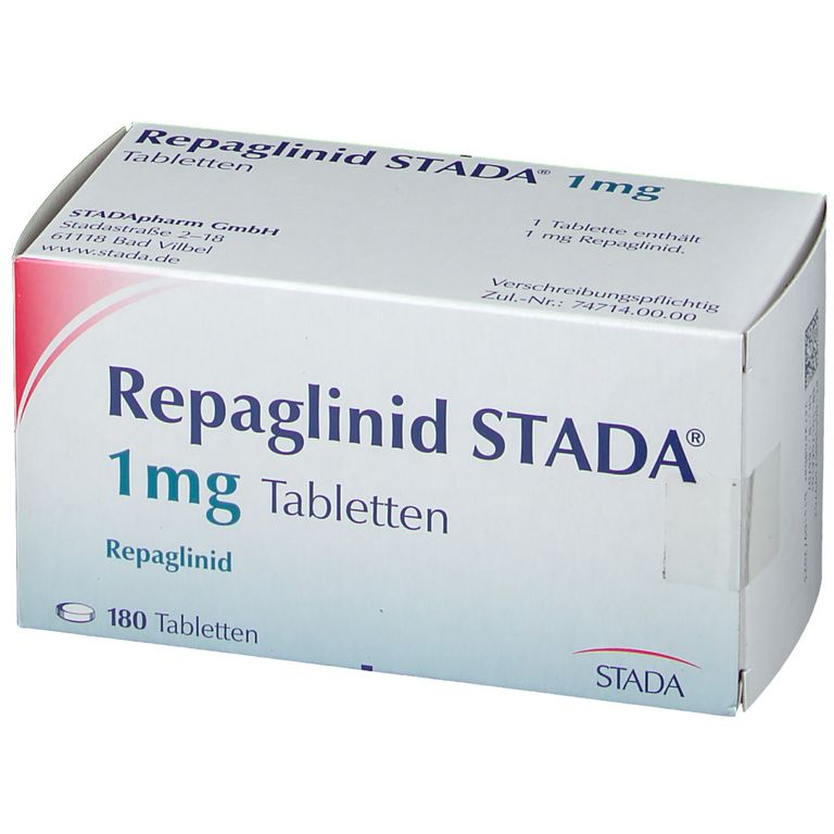 Repaglinid STADA® 1 mg 180 St mit dem E-Rezept kaufen - SHOP APOTHEKE