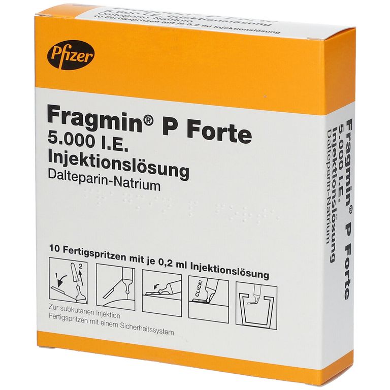 Fragmin® P Forte 5000 I.E. 10 St mit dem E-Rezept kaufen - Shop Apotheke
