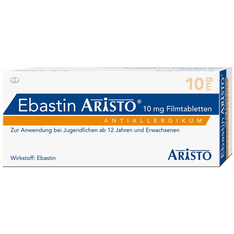 Ebastin Aristo® 10 mg 100 St mit dem E-Rezept kaufen - Shop Apotheke