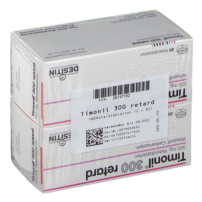 TIMONIL 300 retard Tabl. 2x80 St mit dem E-Rezept kaufen - Shop Apotheke
