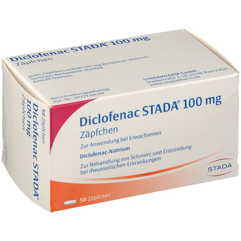 Diclofenac STADA® 100 mg Retardtabletten 50 St mit dem E-Rezept kaufen ...