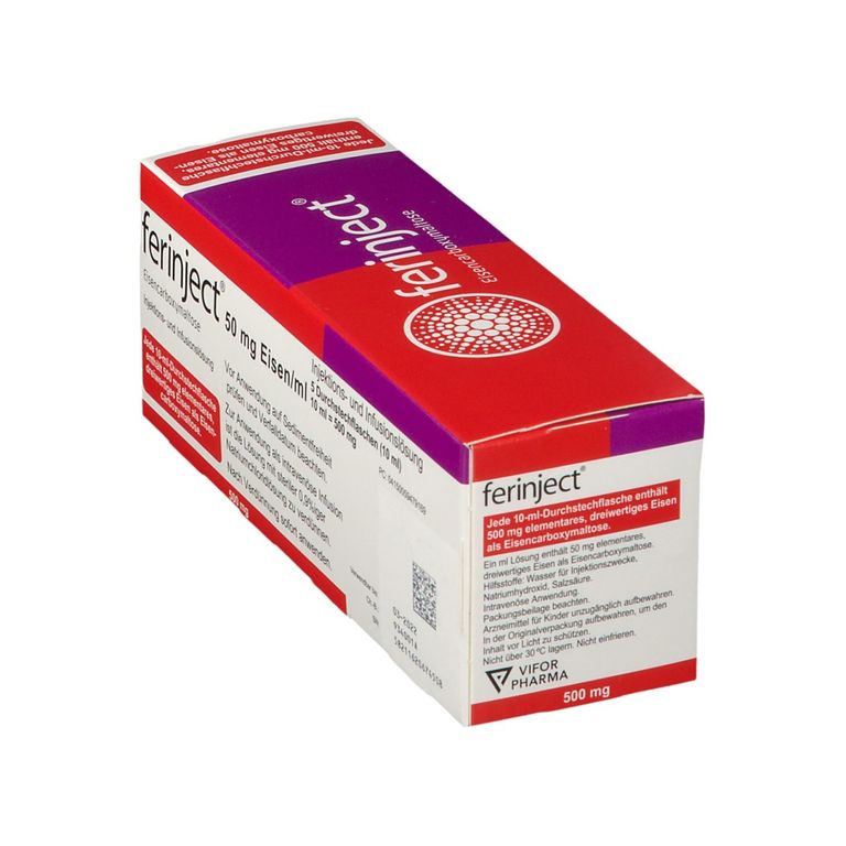 ferinject® 50 mg 5x10 ml mit dem E-Rezept kaufen - Shop Apotheke
