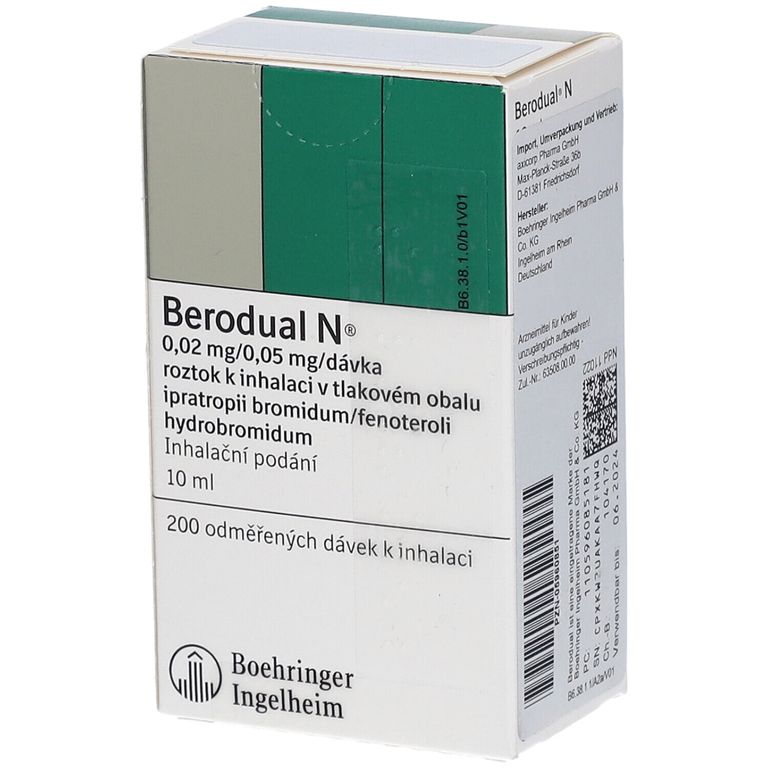 BERODUAL N Dosieraerosol 10 ml mit dem E-Rezept kaufen - Shop Apotheke