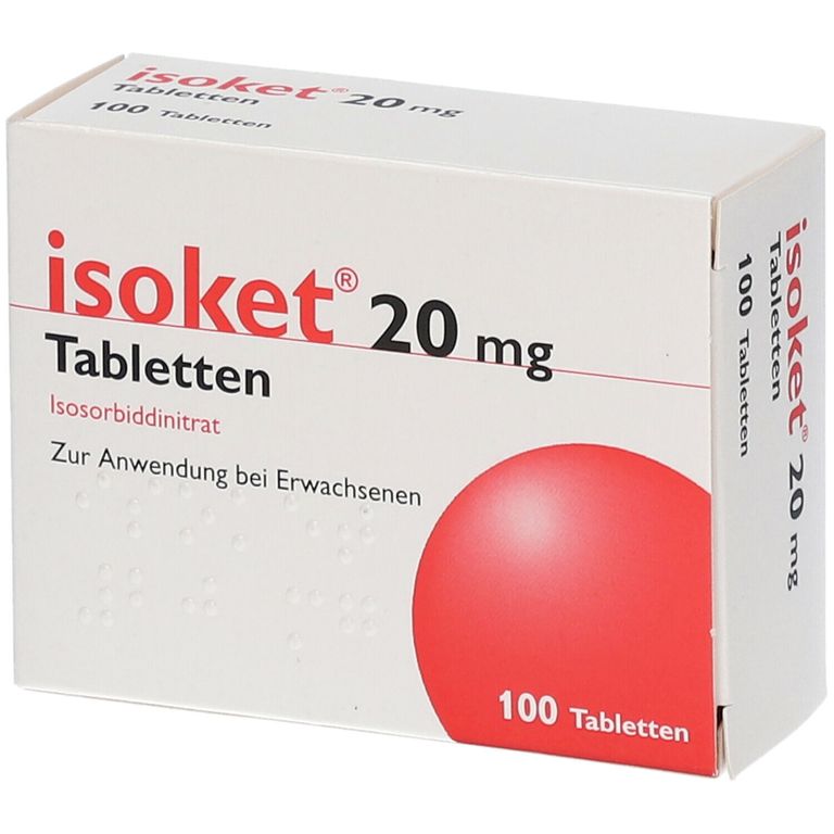 isoket® 20 mg 100 St mit dem E-Rezept kaufen - Shop Apotheke