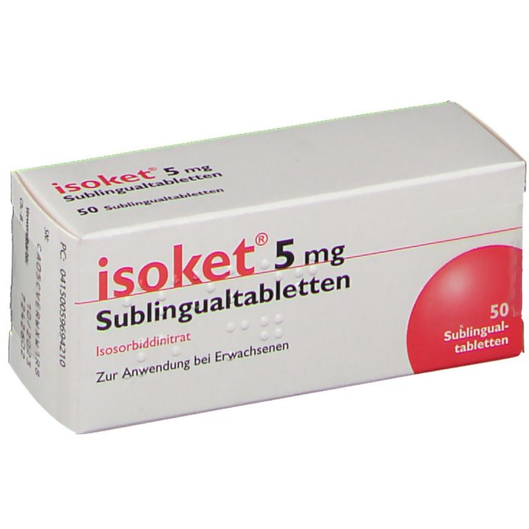 isoket® 5 mg 50 St mit dem E-Rezept kaufen - Shop Apotheke
