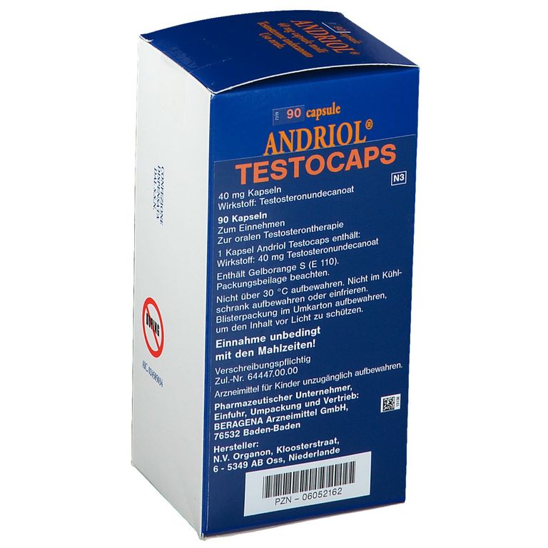 Andriol Testocaps 90 St mit dem E-Rezept kaufen - Shop Apotheke