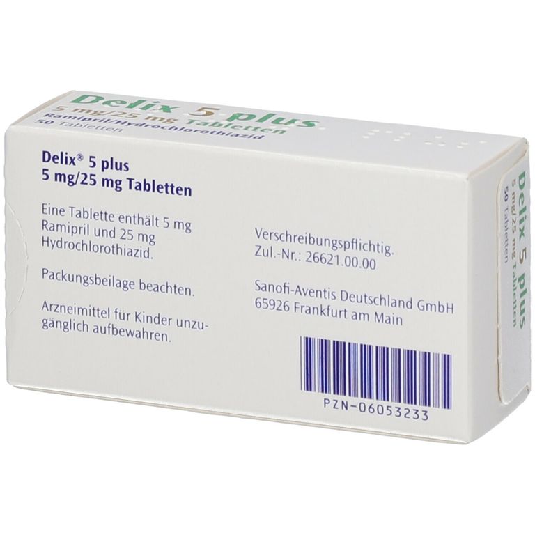 Delix® 5mg plus Tabletten 50 St mit dem E-Rezept kaufen - Shop Apotheke