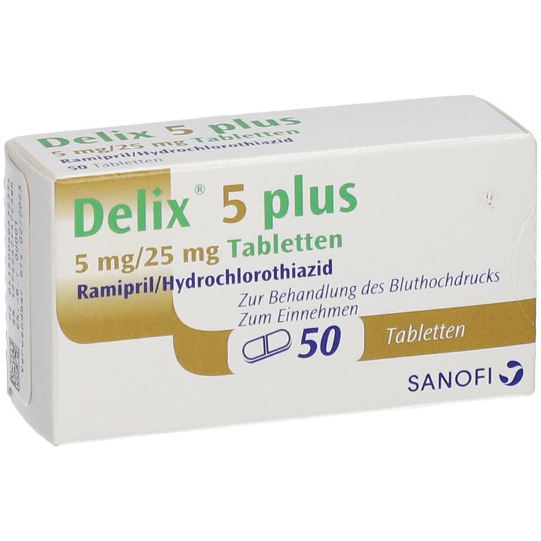 Delix® 5mg plus Tabletten 50 St mit dem E-Rezept kaufen - Shop Apotheke