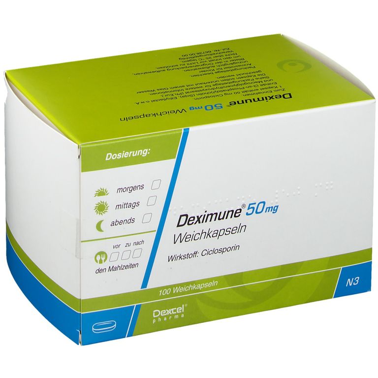 Deximune® 50 mg 100 St mit dem E-Rezept kaufen - Shop Apotheke