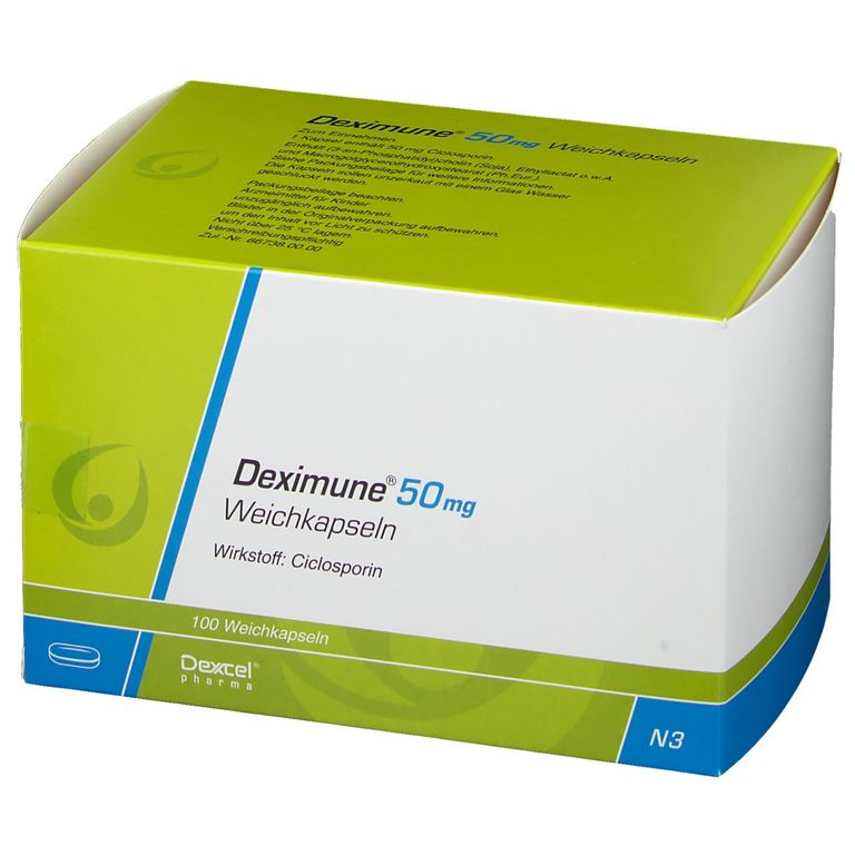 Deximune® 50 mg 100 St mit dem E-Rezept kaufen - Shop Apotheke