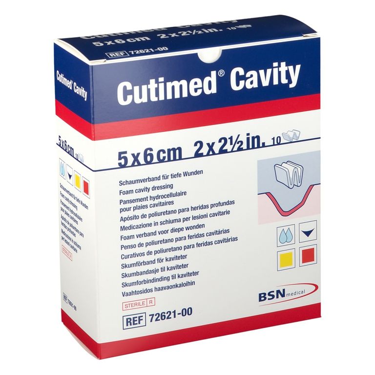 Cutimed® Cavity 5 cm x 6 cm 10 St - Shop Apotheke