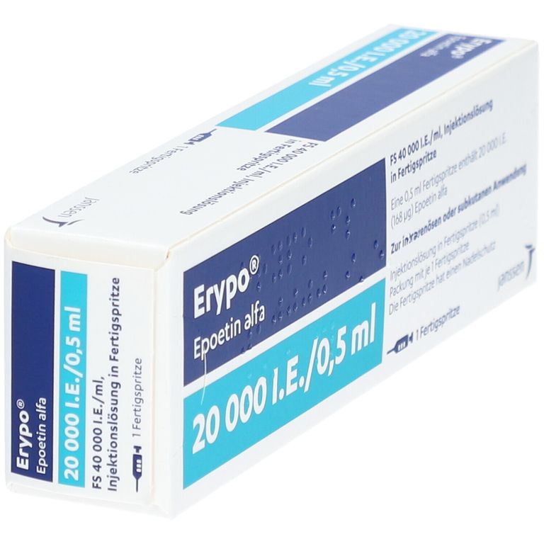 ERYPO® FS 2000 I.E./0,5 ml 0,5 ml mit dem E-Rezept kaufen - Shop Apotheke