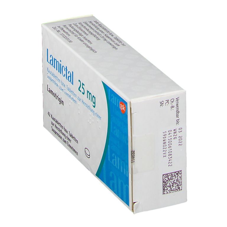 Lamictal 25 mg 42 St mit dem E-Rezept kaufen - Shop Apotheke