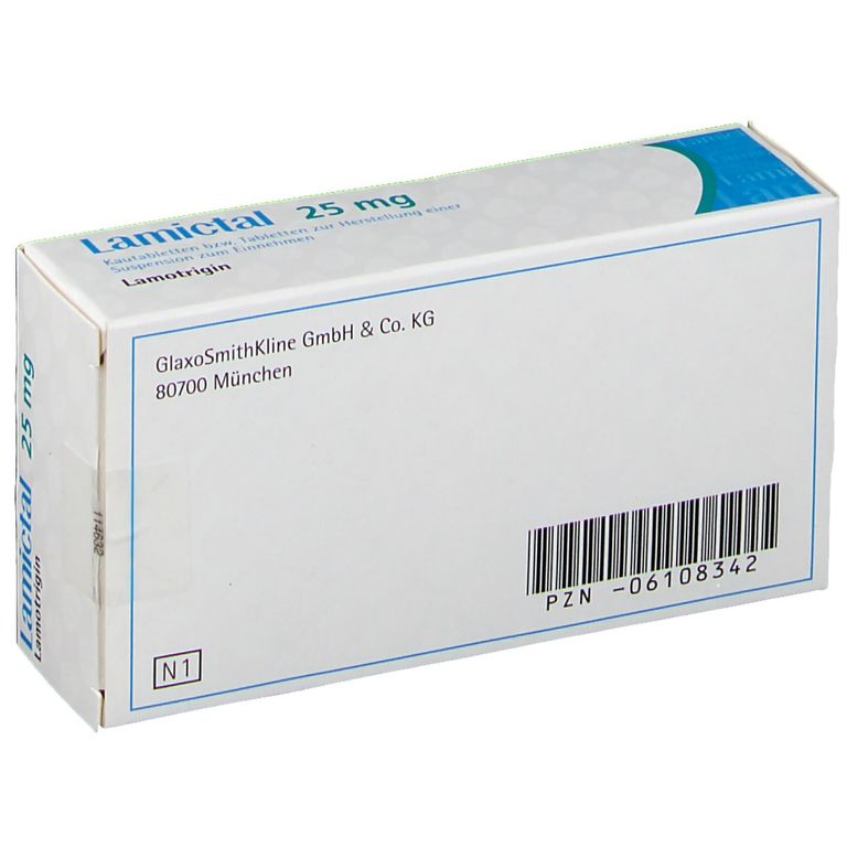 Lamictal 25 mg 42 St mit dem E-Rezept kaufen - Shop Apotheke