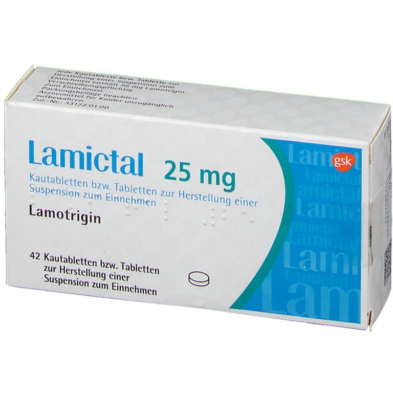 Lamictal 25 mg 42 St mit dem E-Rezept kaufen - Shop Apotheke