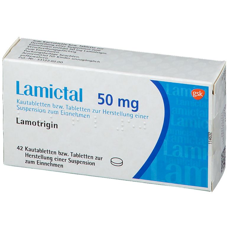 Lamictal 50 mg 42 St mit dem E-Rezept kaufen - Shop Apotheke