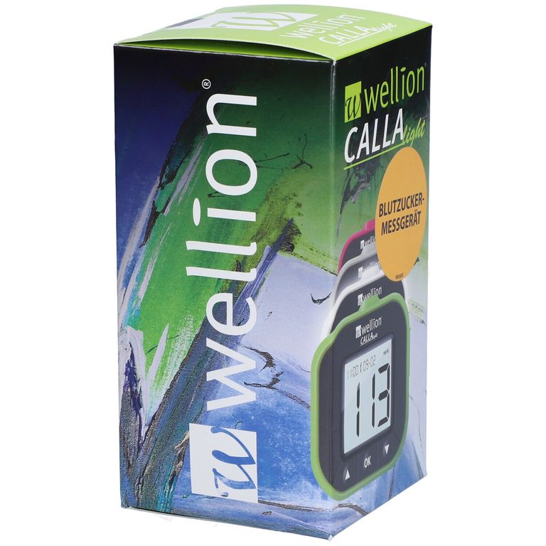 Wellion Calla Light Weiß Blutzuckermessgerät - 1 Set, mg/dL 1 St - Shop ...