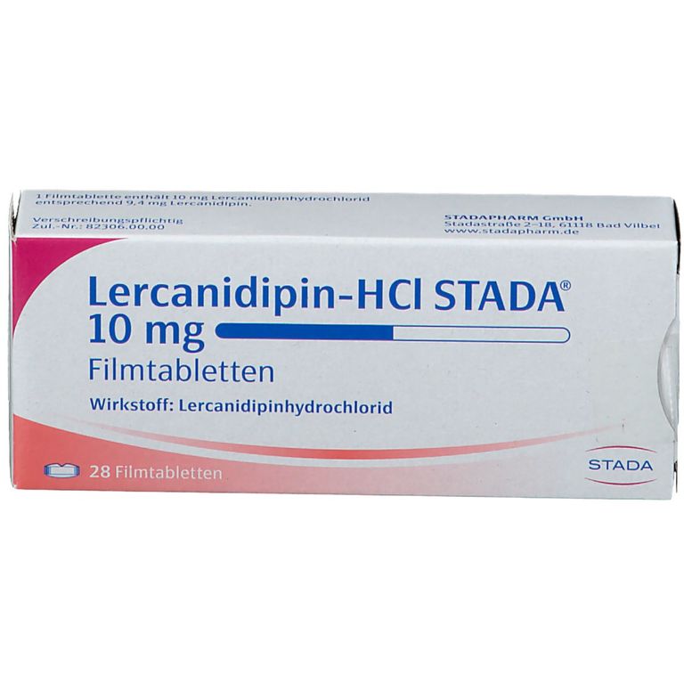 Lercanidipin-HCL STADA® 10 mg 28 St mit dem E-Rezept kaufen - Shop Apotheke