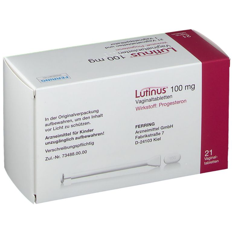 Lutinus® 100 mg 21 St mit dem E-Rezept kaufen - Shop Apotheke