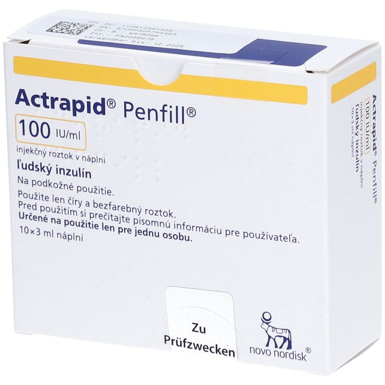 Actrapid® Penfill 100 I.E./ml Inj.-Lsg.i.Patrone 10x3 ml mit dem E ...