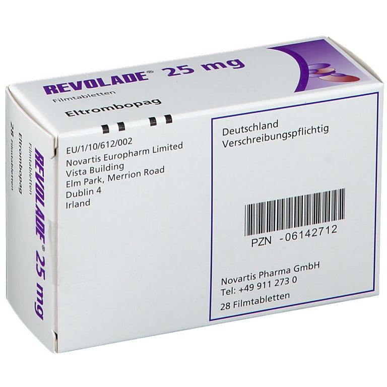 Revolade® 25 mg 28 St mit dem E-Rezept kaufen - Shop Apotheke