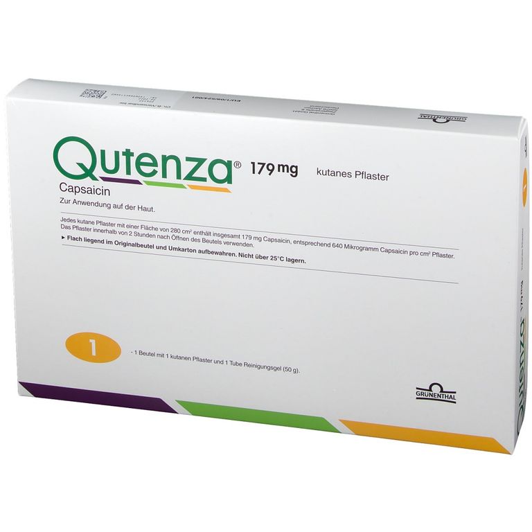 Qutenza® 179 mg 1 St mit dem E-Rezept kaufen - Shop Apotheke