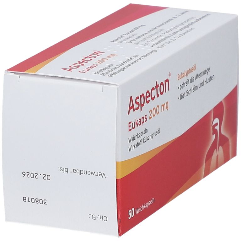 Aspecton® Eukaps 200 mg 50 St - Shop Apotheke