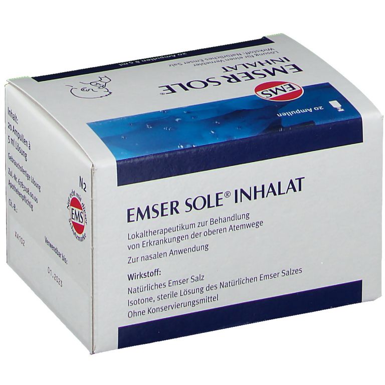 Emser Sole Inhalat Ampullen 20 St - SHOP APOTHEKE