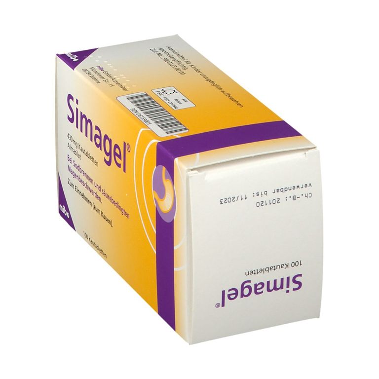 Simagel Kautabletten 100 St - Shop Apotheke