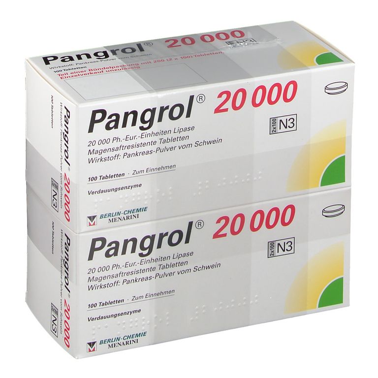 Pangrol® 20000 Filmtabletten 200 St - Shop Apotheke
