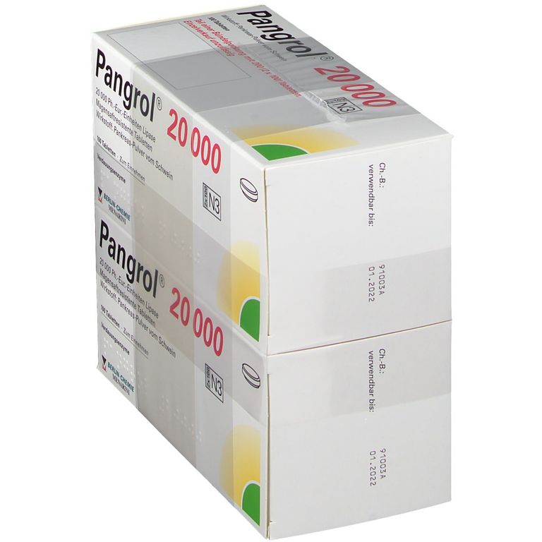 Pangrol® 20000 Filmtabletten 200 St - Shop Apotheke