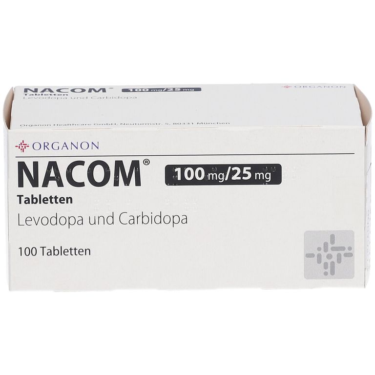 NACOM® 100 mg/25 mg 100 St mit dem E-Rezept kaufen - Shop Apotheke
