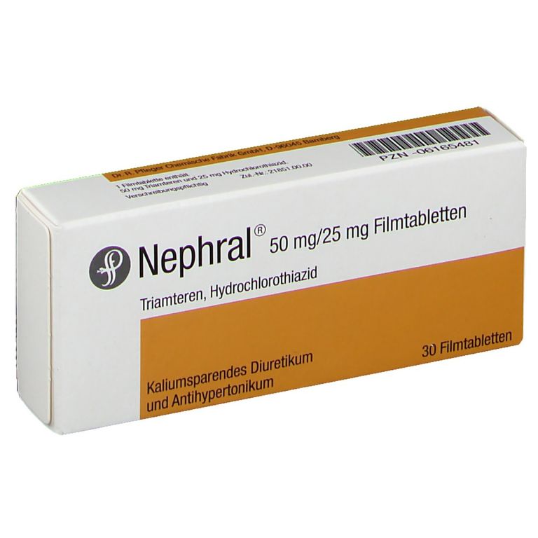 Nephral® 50 mg/25 mg 30 St mit dem E-Rezept kaufen - Shop Apotheke