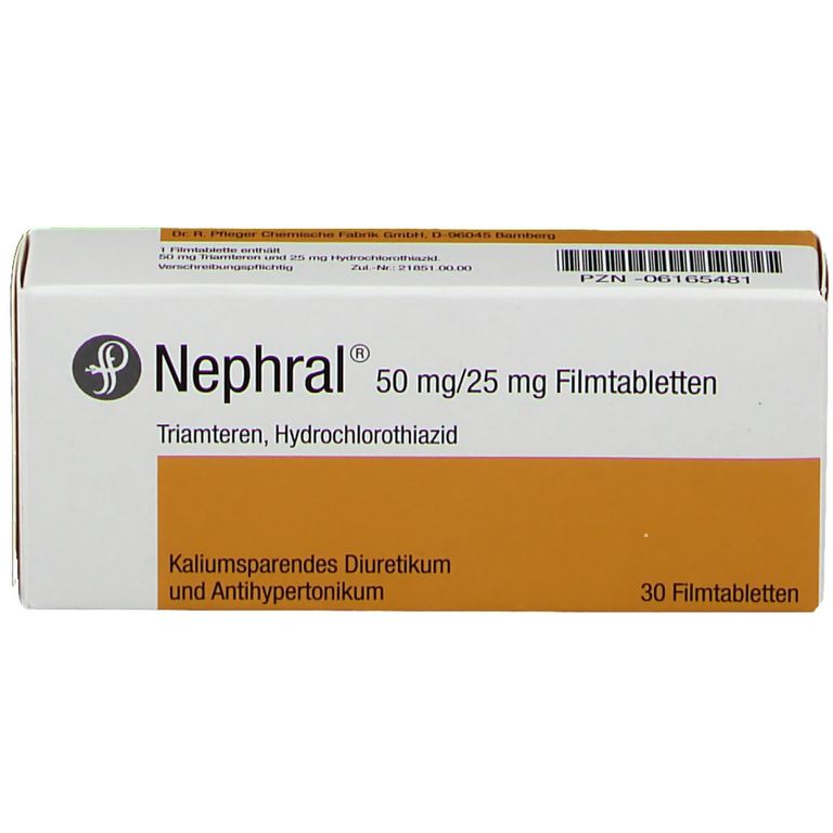 Nephral® 50 mg/25 mg 30 St mit dem E-Rezept kaufen - Shop Apotheke