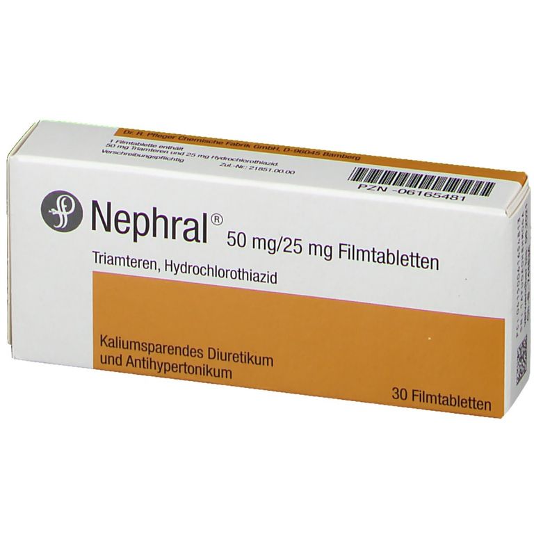 Nephral® 50 mg/25 mg 30 St mit dem E-Rezept kaufen - Shop Apotheke